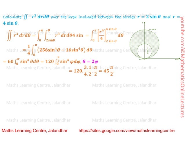 Advanced Mathematics_ Multiple Integrals _Double Integrals in Cartesian ...