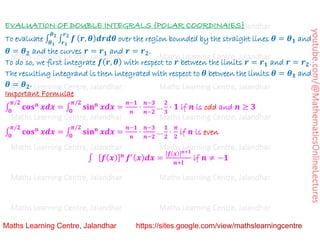 Advanced Mathematics_ Multiple Integrals _Double Integrals in Cartesian ...