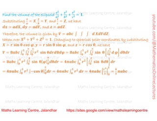 Advanced Mathematics_ Multiple Integrals _ Volume as triple integral _Lecture 8.pdf