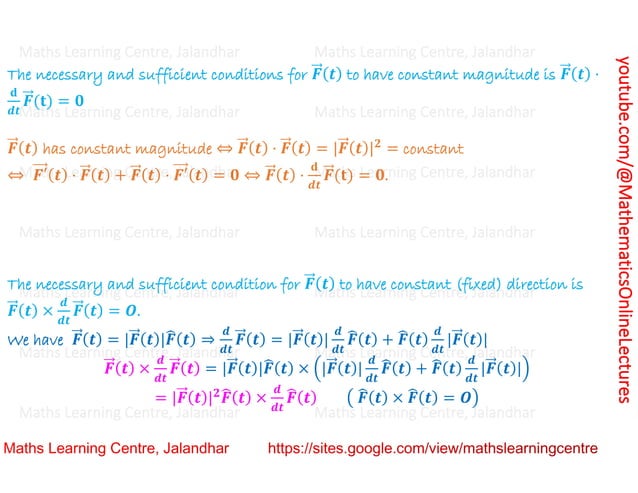 Advanced Mathematics_ Vector Calculus_Differential calculus_Lecture 1.pdf