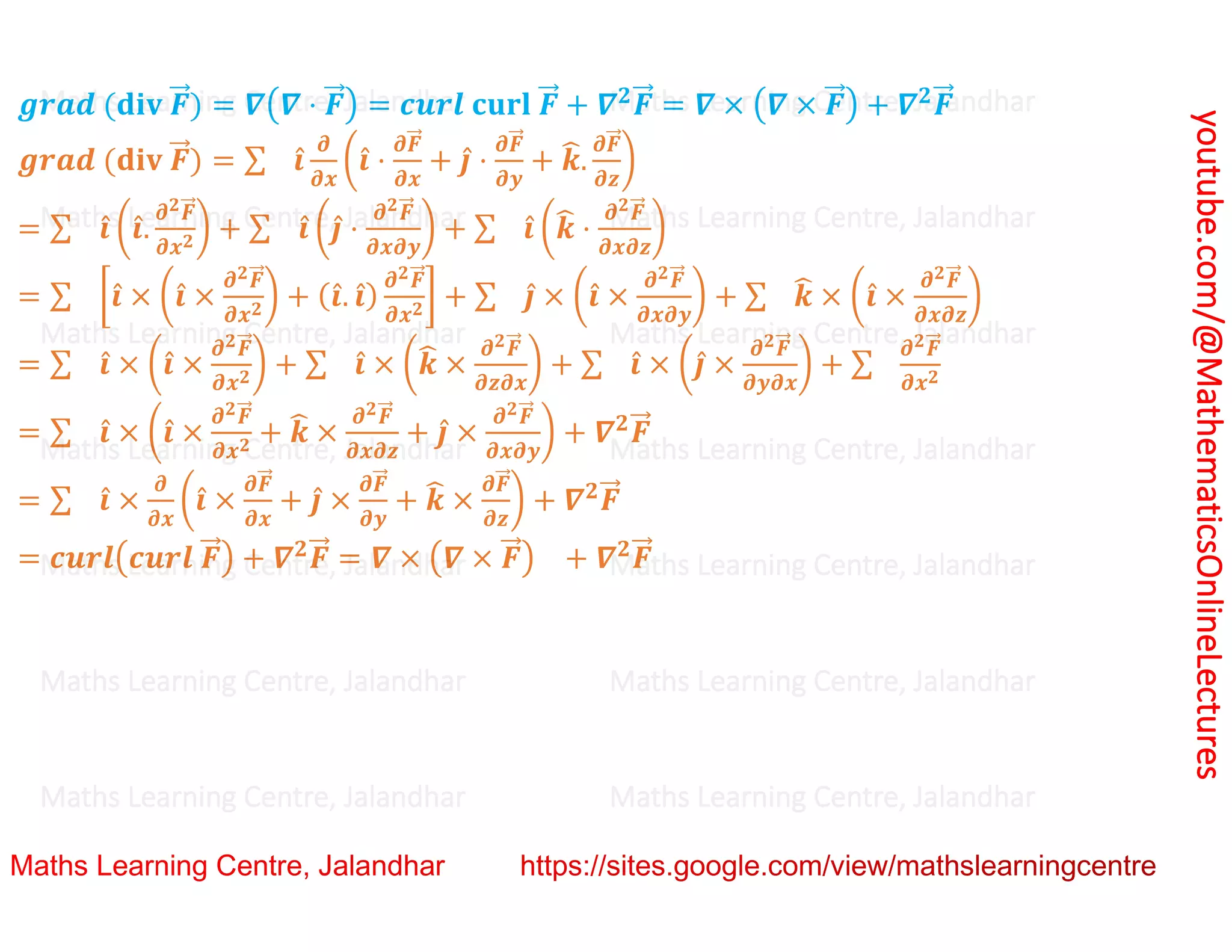 Advanced Mathematics_ Vector Calculus _Divergence and curl_Lecture 3.pdf
