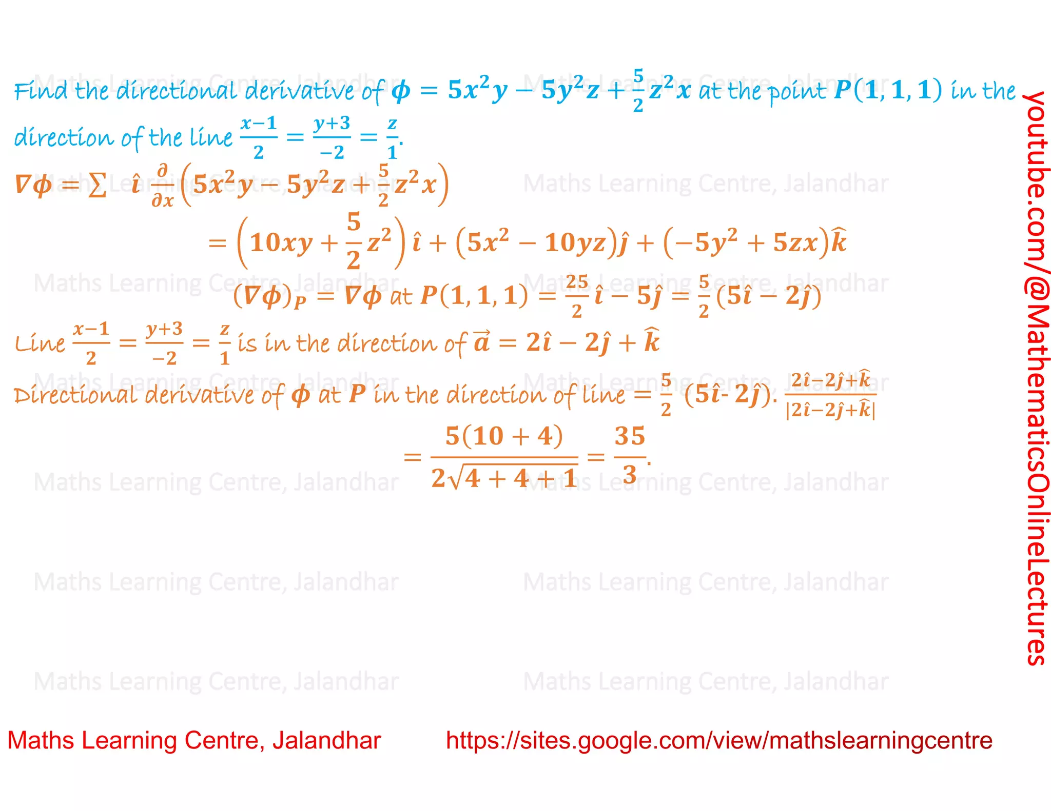 Advanced Mathematics_Vector Calculus_Gradient_Lecture 2.pdf