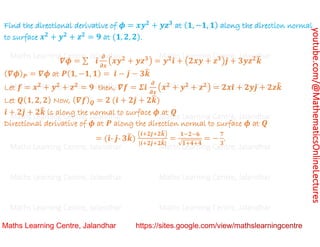 Advanced Mathematics_Vector Calculus_Gradient_Lecture 2.pdf
