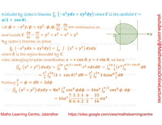 Advanced Mathematics_Vector Calculus_Integral calculus_(green's theorem)_Lecture 7.pdf