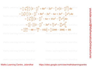 Advanced Mathematics_Vector Calculus_Integral calculus_line integral ...