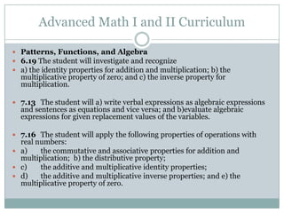 Advanced math i & ii 6-18-2013 | PPT