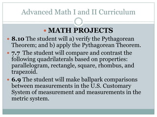 Advanced math i & ii 6-18-2013 | PPT