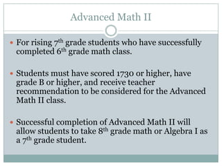 Advanced math i & ii 6-18-2013 | PPT