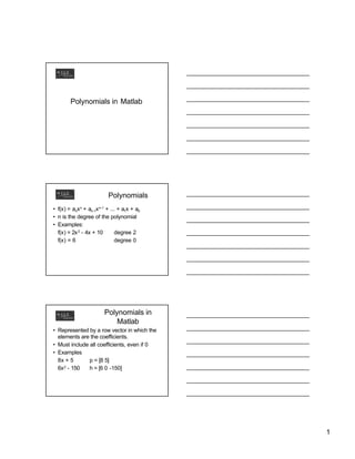 Advanced matlab codigos matematicos | PDF | Physics | Science