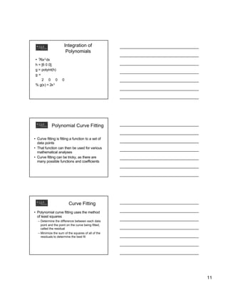 Advanced matlab codigos matematicos | PDF | Physics | Science