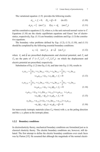 Advanced mechanics of piezoelectricity | PDF