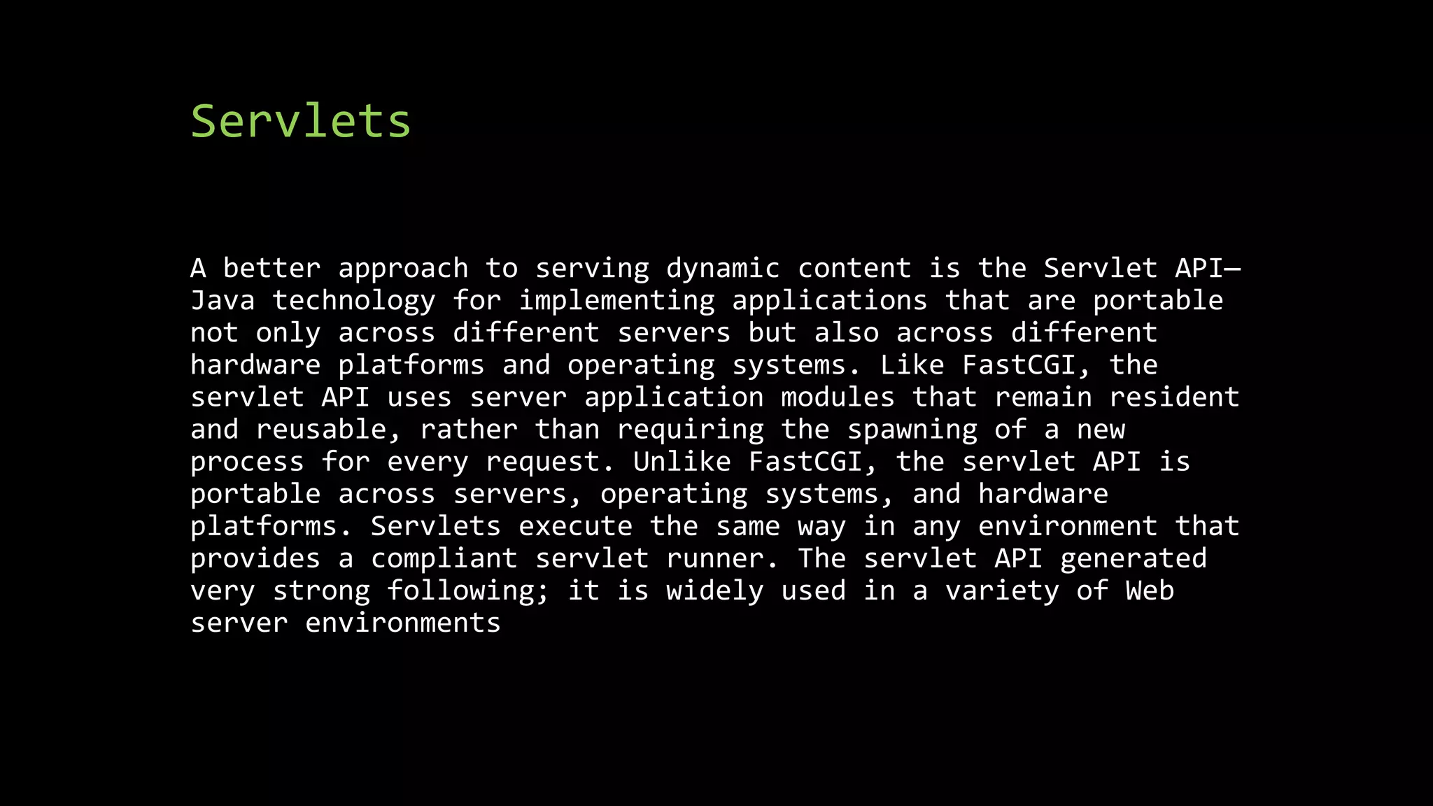 Advanced mechanisms for dynamic content delivery | PPTX