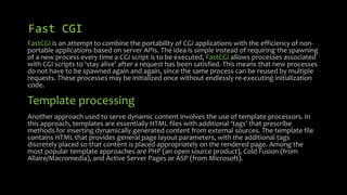 Advanced mechanisms for dynamic content delivery | PPTX