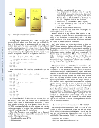 Advanced metamorphic techniques in computer viruses | PDF
