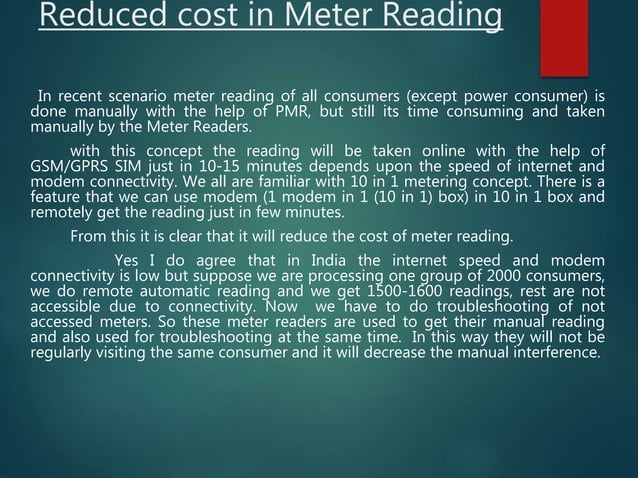 Advanced Metering Infrastructure | PPT