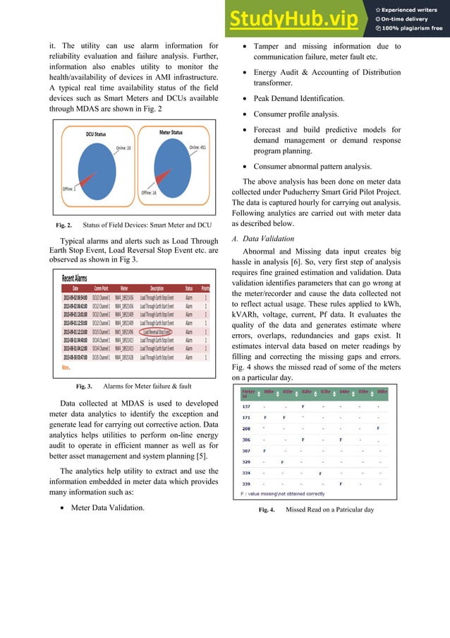 Advanced Metering Infrastructure Analytics A Case Study | PDF