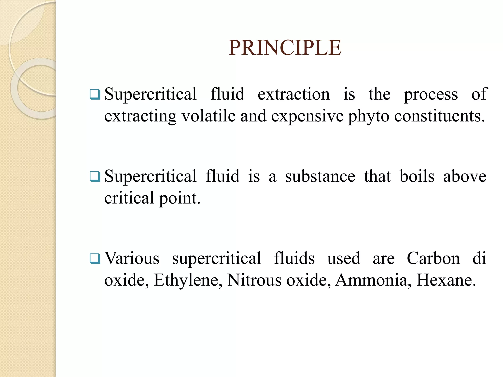 Advanced methods of extraction | PPTX