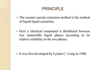 Advanced methods of extraction | PPTX