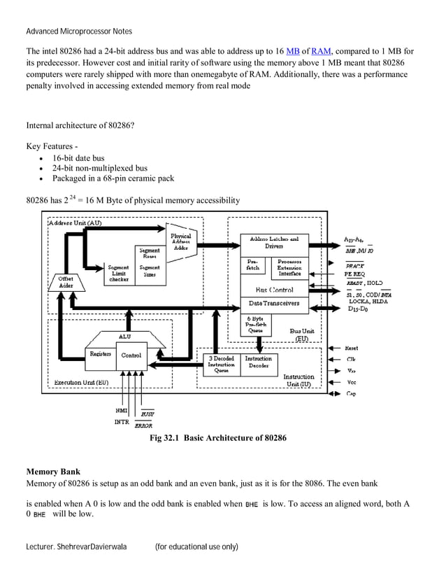 Advanced microprocessor | PDF | Computing | Technology & Computing
