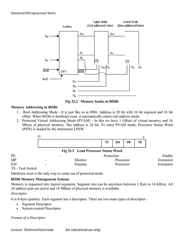 Advanced microprocessor | PDF | Computing | Technology & Computing