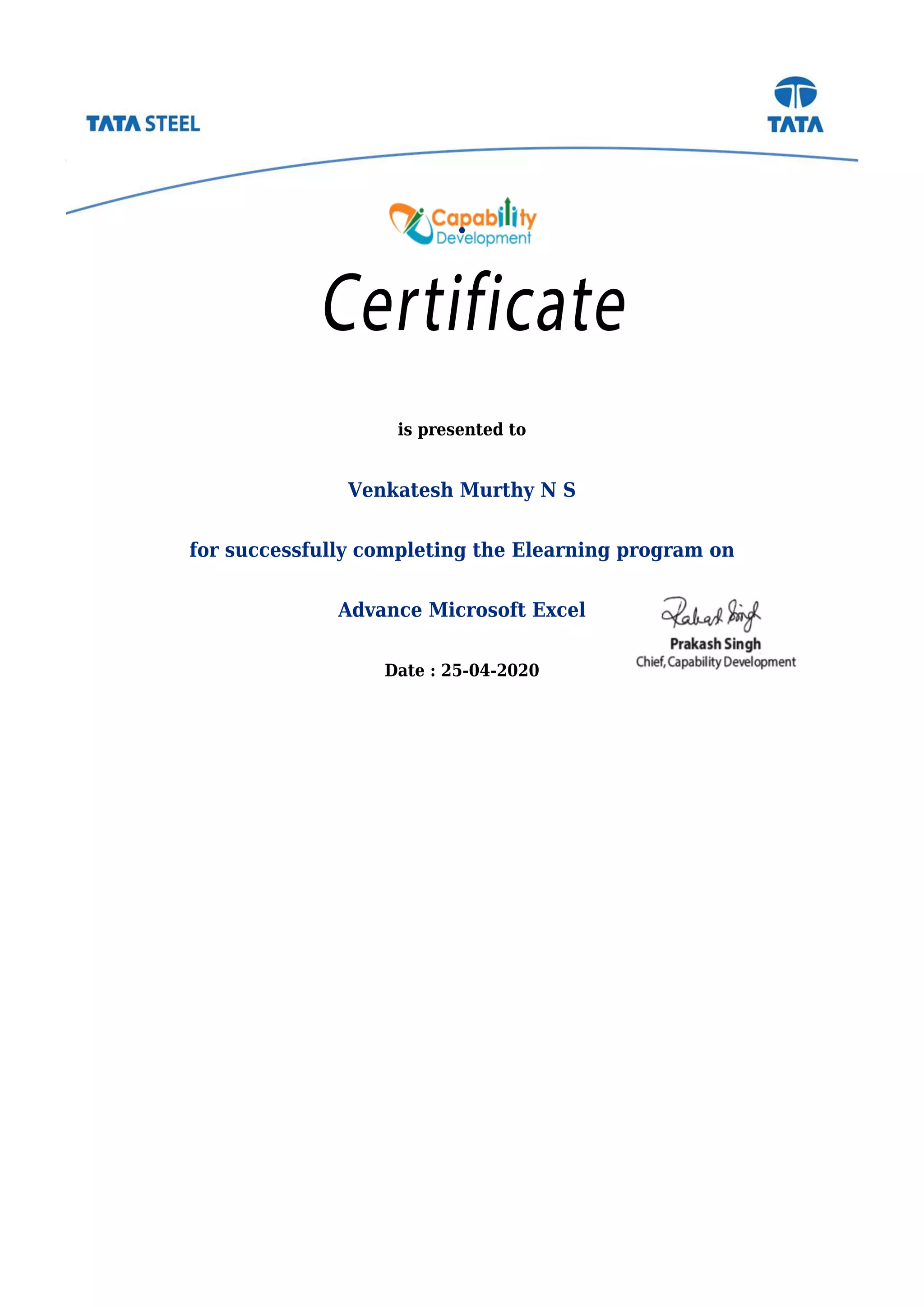 Advanced Microsoft Excel | PDF | Computing | Technology & Computing