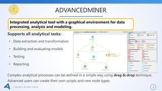 AdvancedMiner predictive analytics software platform overview | PDF