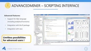 AdvancedMiner predictive analytics software platform overview | PDF