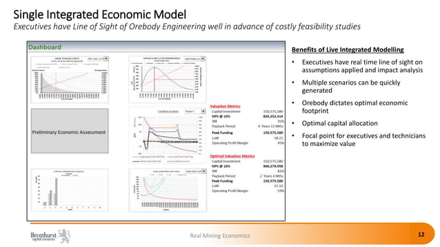 Advanced Mining Economics | PPTX | Business Accounting & Finance | Business