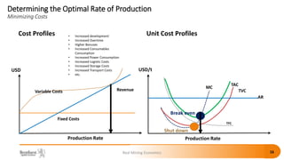 Advanced Mining Economics | PPTX