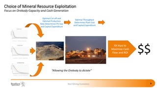 Advanced Mining Economics | PPTX