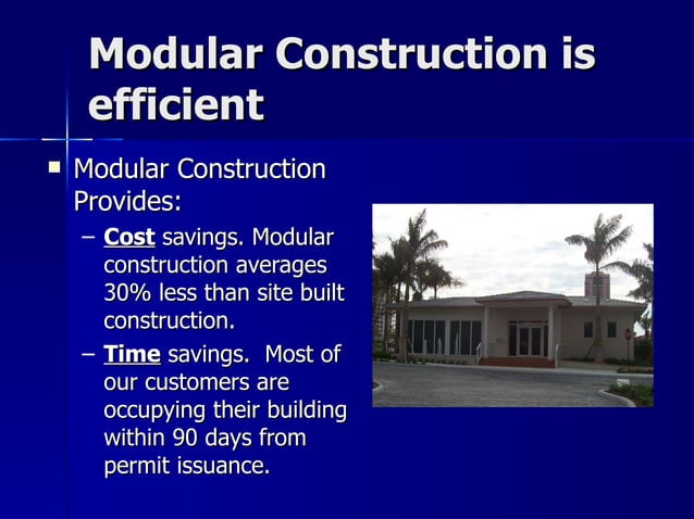 Advanced Modular Structures | PPT