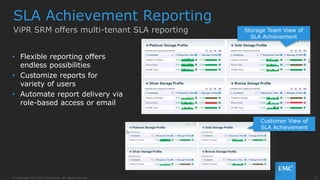 EMC VIPR SRM Advanced monitoring & reporting for vplex environments | PPTX