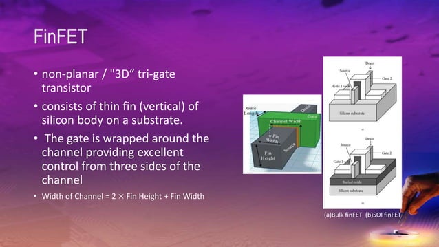 Advanced mosfet architectures | PPTX | Physics | Science