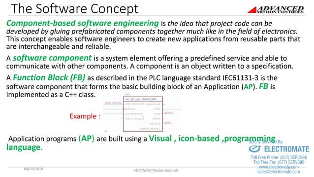 Advanced motion controls robotics symposium presentation-open standard tools for robotic control ...