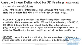 Advanced motion controls robotics symposium presentation-open standard tools for robotic control ...