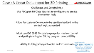 Advanced motion controls robotics symposium presentation-open standard tools for robotic control ...
