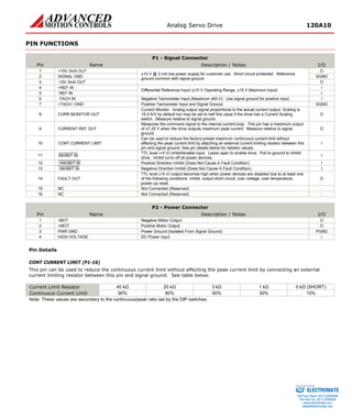 Advanced motion controls 120a10 | PDF | Computer Peripherals | Computing