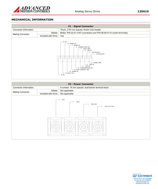 Advanced motion controls 120a10 | PDF | Computer Peripherals | Computing