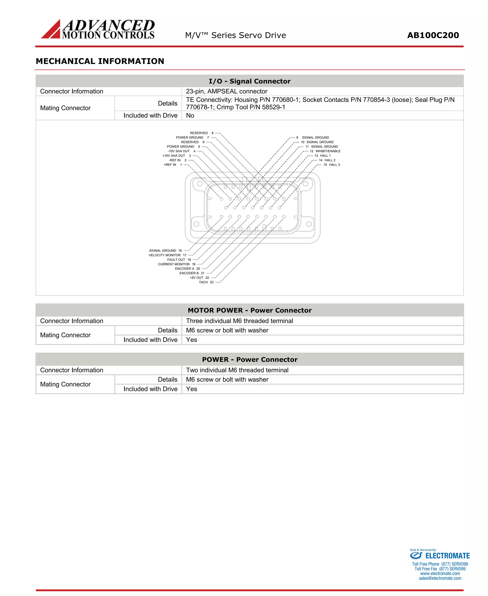 Advanced motion controls ab100c200 | PDF | Computer Peripherals | Computing