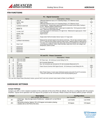 Advanced motion controls azb25a20 | PDF | Computer Peripherals | Computing