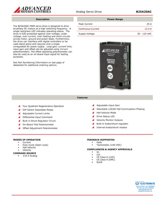 Advanced motion controls b25a20ac | PDF