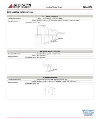 Advanced motion controls b25a20ac | PDF