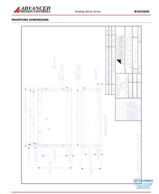 Advanced motion controls b25a20ac | PDF