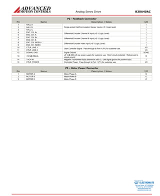 Advanced motion controls b30a40ac | PDF