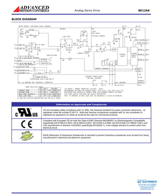 Advanced motion controls be12a6 | PDF