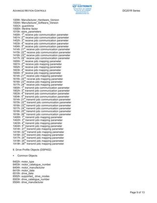 Advanced motion controls dc201r25a20nac | PDF