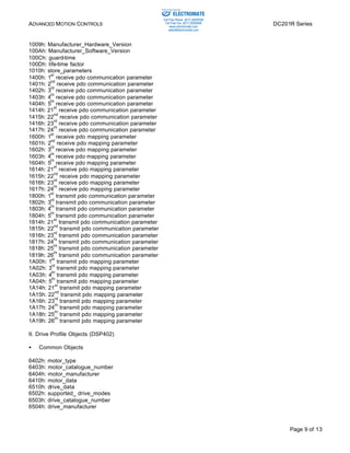 Advanced motion controls dc201r30a40nac | PDF