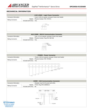 Advanced motion controls dpcania 015s400 | PDF | Computer Peripherals | Computing