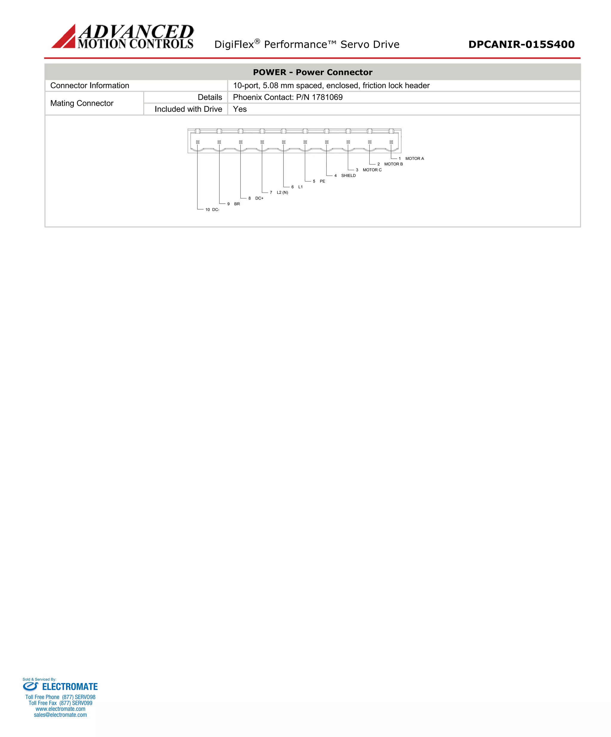 Advanced motion controls dpcanir 015s400 | PDF | Radio Control | Hobbies & Interests