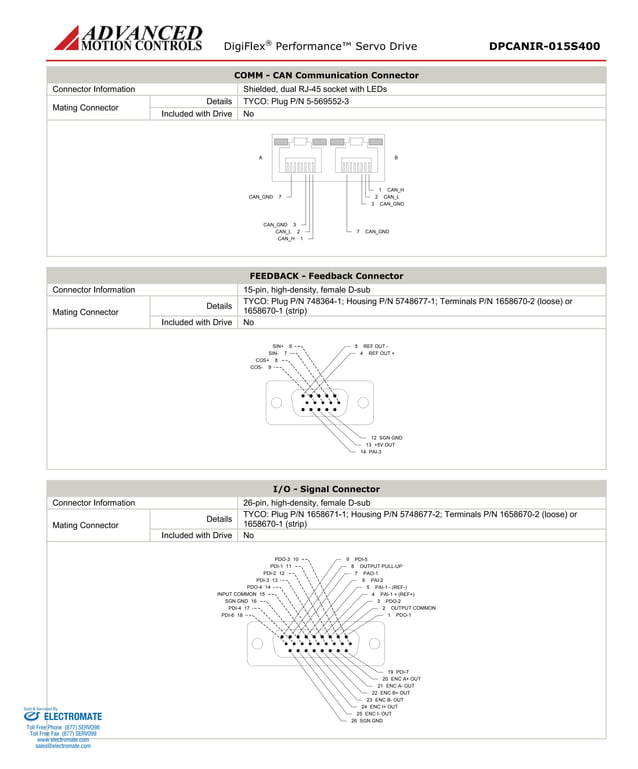 Advanced motion controls dpcanir 015s400 | PDF | Radio Control | Hobbies & Interests